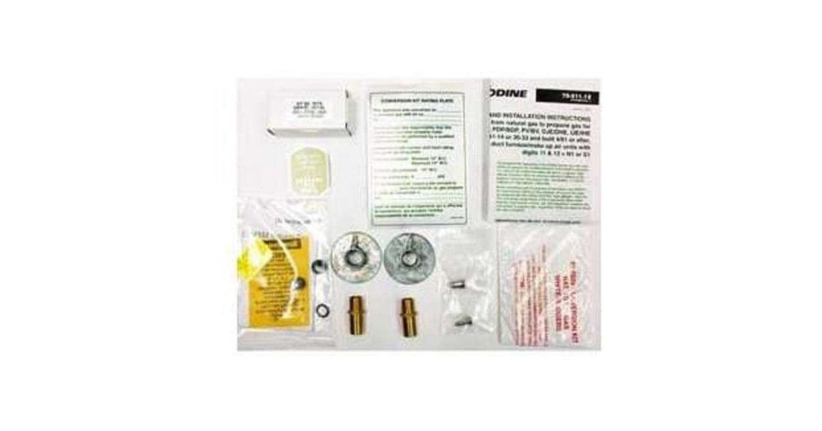 Modine 55412-0 Gas Conversion Kit - Liquid Propane to Natural Gas ...