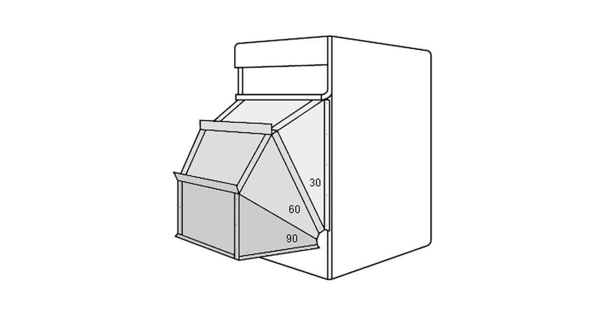 Modine 55432 30 Degrees - Downward Air Deflector | Build.com