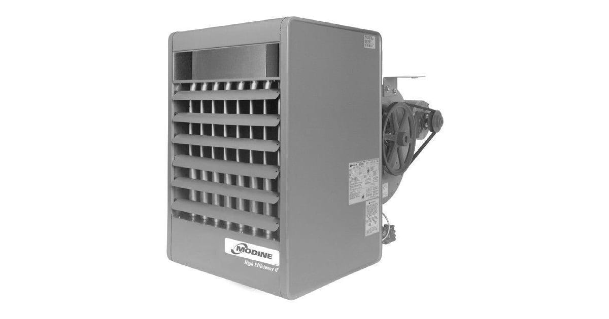 Modine BDP150SE0130 150,000 BTU - Power Vented Blower Natural Gas Unit ...