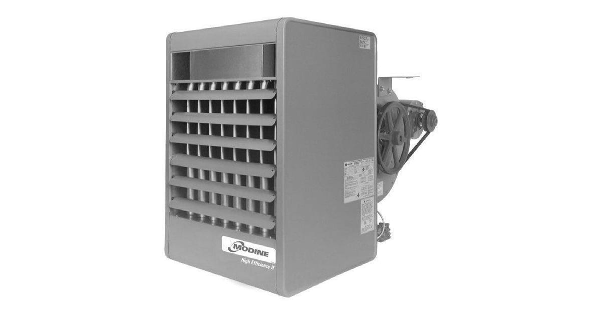 Modine BDP300AE0930 300,000 BTU - Power Vented Blower Natural Gas Unit ...