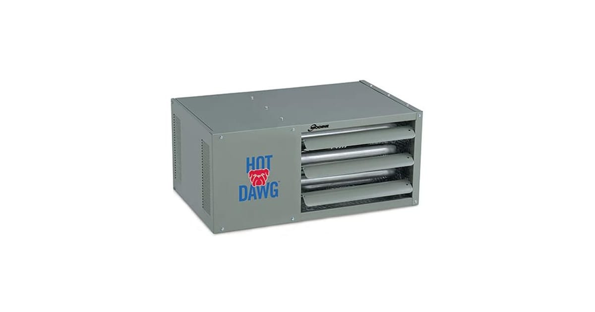 Modine HD100SS0111 100,000 BTU - Power Vented Natural Gas Unit Heater ...