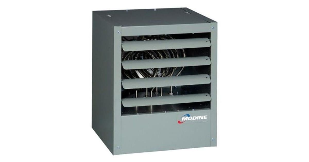 Modine HER75C1201 7.5 kW - Electric Unit Heater - Horizontal ...