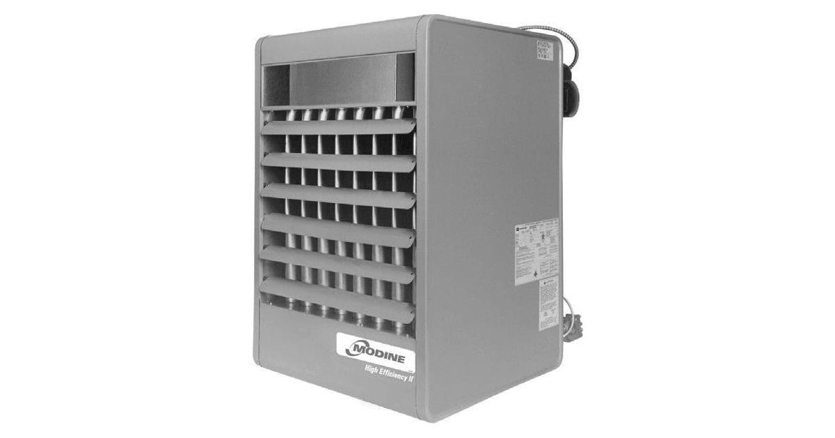 Modine PDP150AE0185 150,000 BTU - Power Vented Propeller Liquid Propane ...