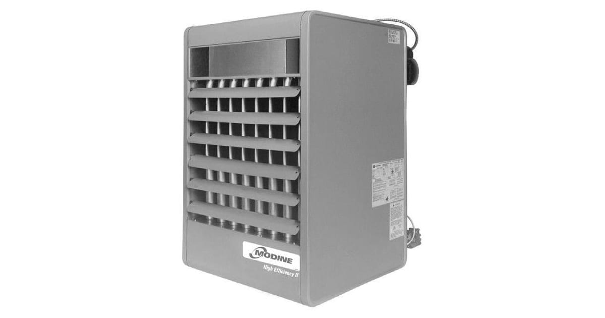 Modine PDP200AE0185 200,000 BTU - Power Vented Propeller Liquid Propane ...