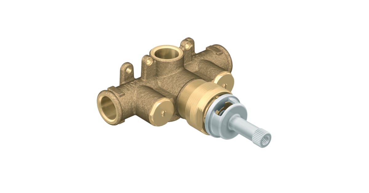 Moen 3371 3/4 Inch IPS Rough In from the ExactTemp Collection ...