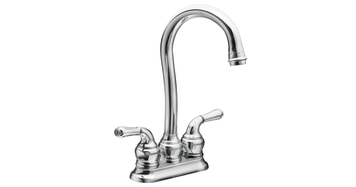 Moen 5996 Double Handle Bar Faucet from the Monticello Collection ...