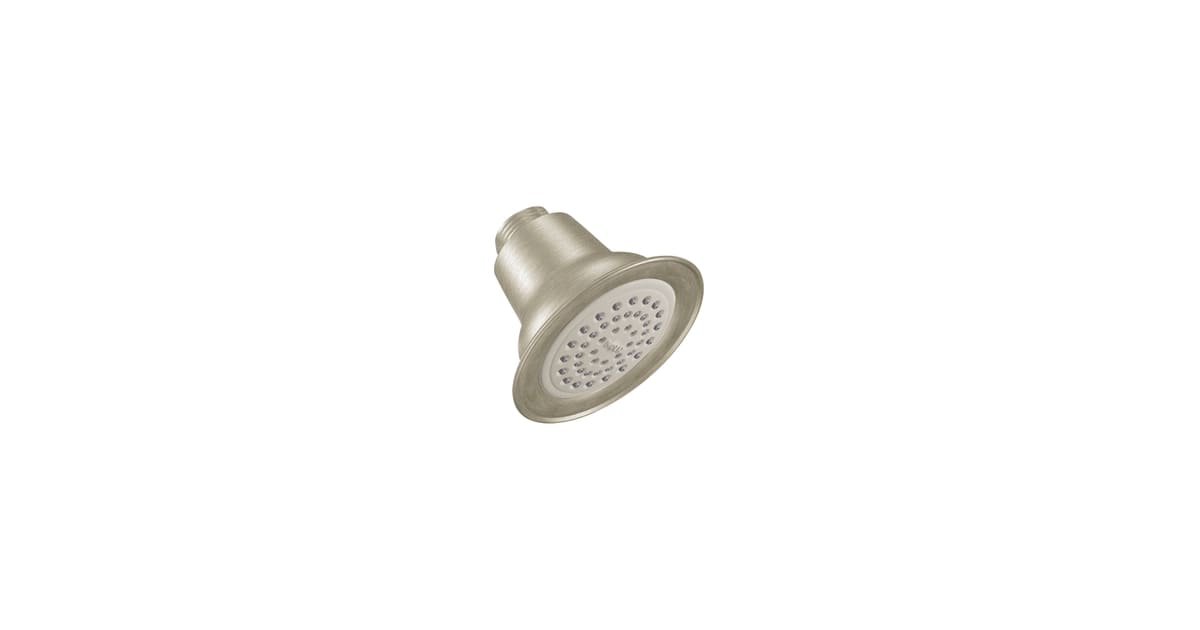 Moen 6303BN Single Function Shower Head Only with 1/2 Inch Connection ...