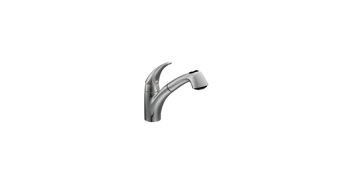 Moen CA7560C Single Handle Pullout Kitchen Faucet from the Extensa ...
