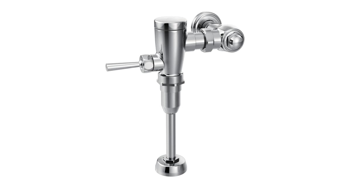 Moen 8312M10 1 GPF Urinal Flushometer with 3/4" Top Spud from the M ...