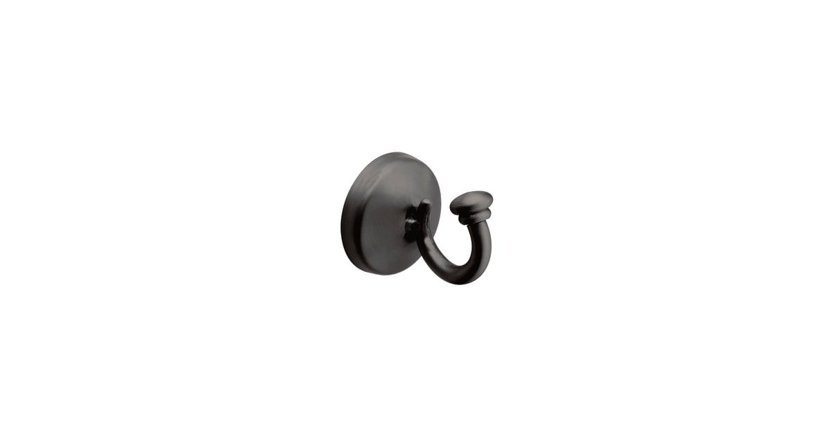 Moen CSIDN4903BK Robe Hook from the Sienna Collection | Ferguson Home