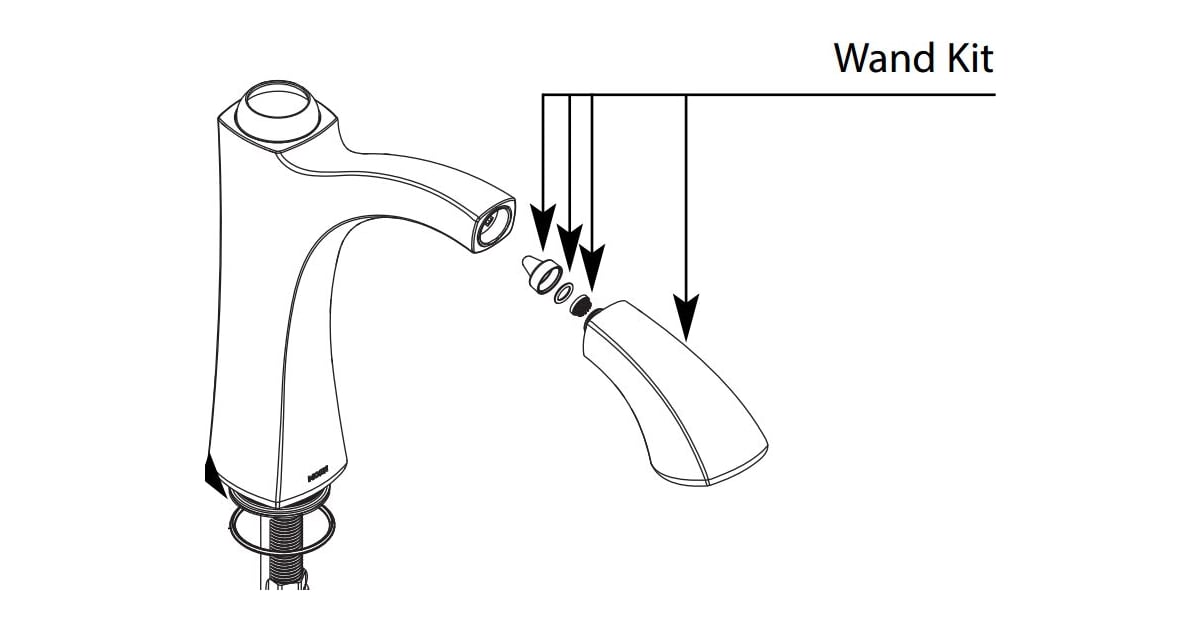 Moen 175960 Voss Wand Kit | Build.com