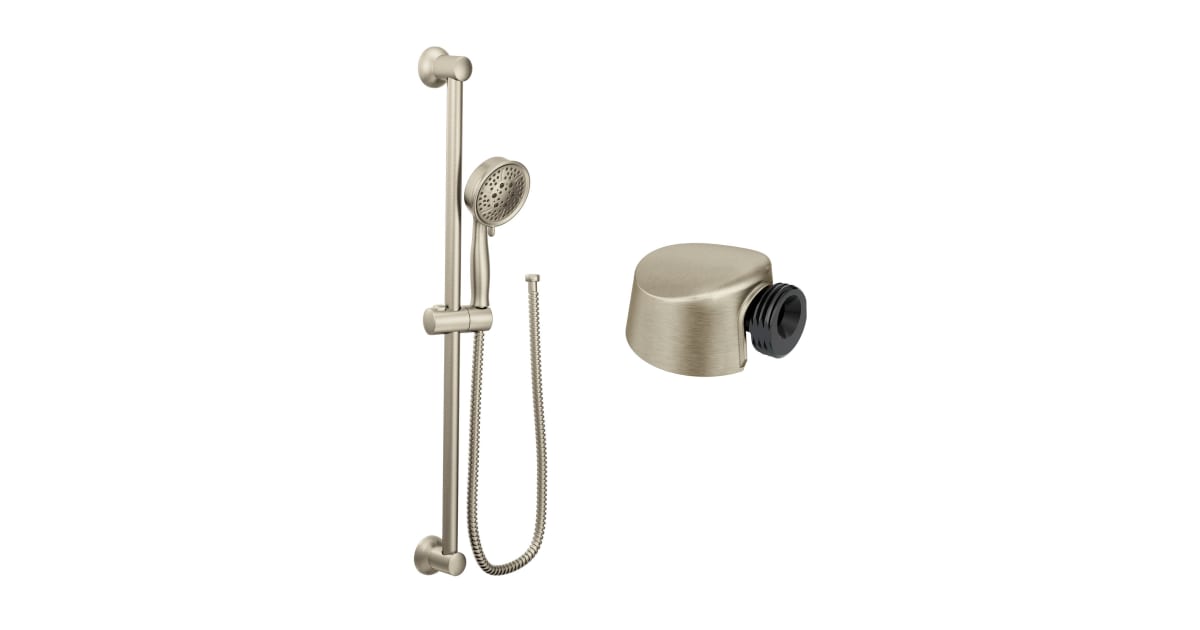 Moen 3667EPBN-A725BN Engage Multi-Function Hand Shower Package with ...