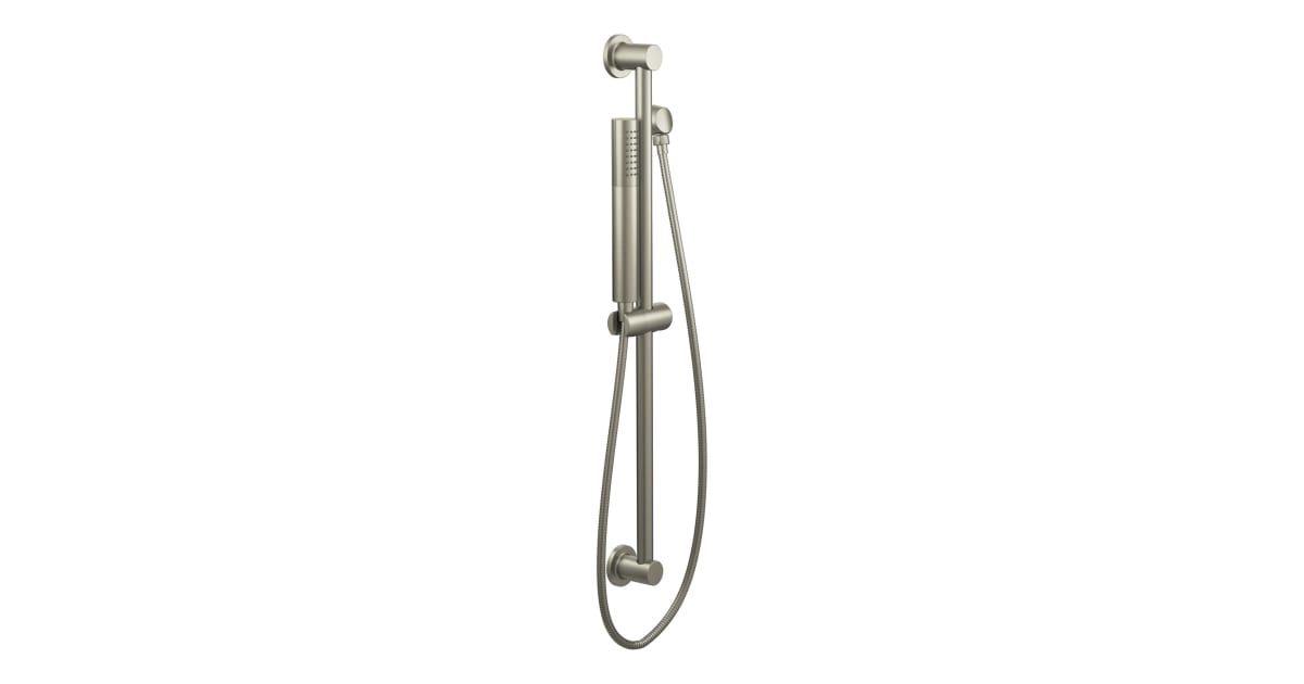 Moen 3887BN Single Function Hand Shower Package with Hose and Slide Bar ...
