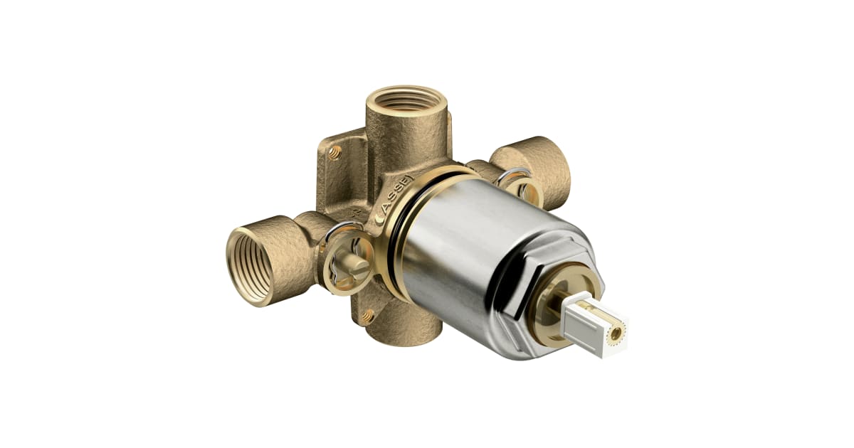 Moen 45317 1/2" Female IPS Connection Cycling Valve with Stops ...