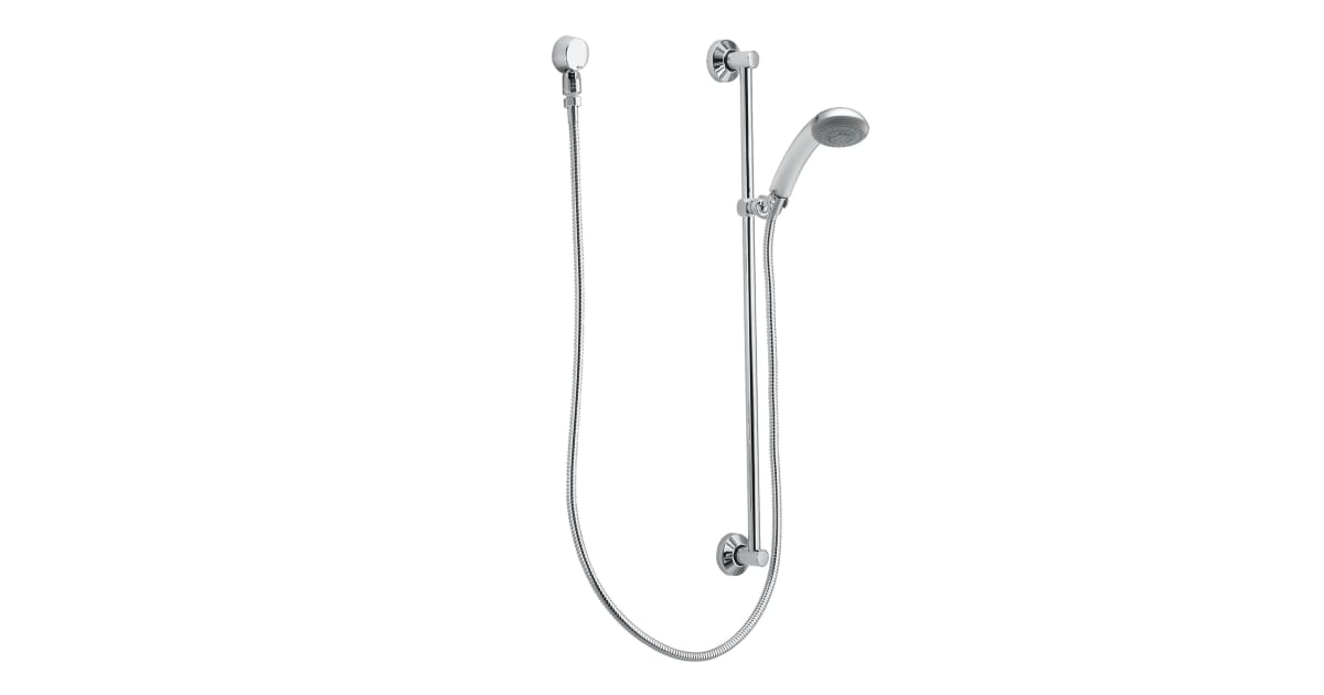 Moen 52710 Single Function Hand Shower Package with Hose and Slide Bar ...