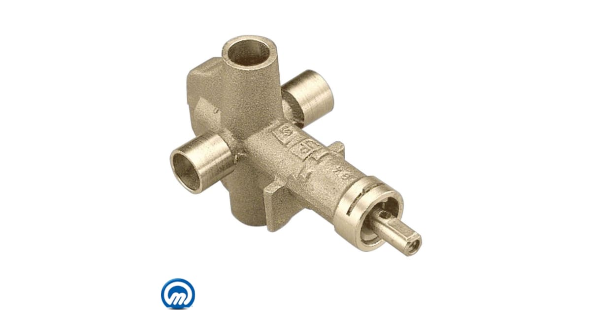 Moen 62720 1/2 Inch Sweat (Copper-to-Copper) Pressure Balancing Rough ...