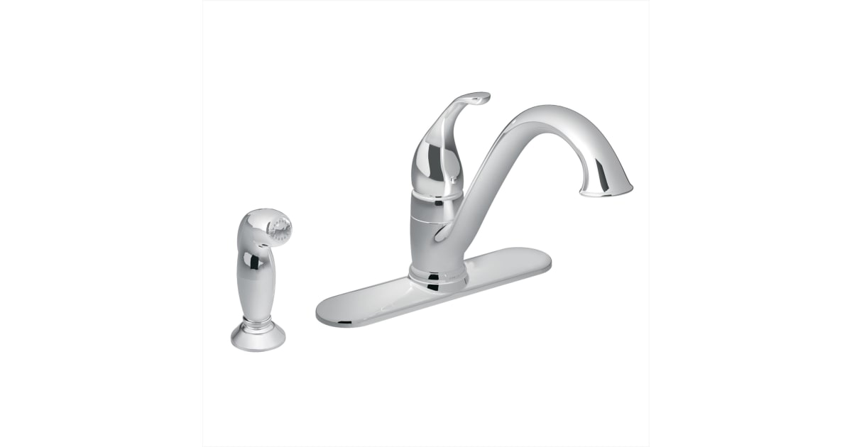Moen 67840 Camerist Low-Arc Kitchen Faucet with Sidespray | Ferguson Home