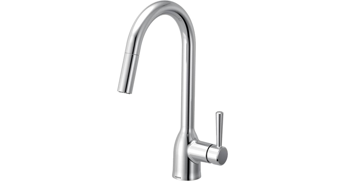 Moen 7475 Chateau 1.5 GPM Single Hole Kitchen Faucet | Ferguson Home