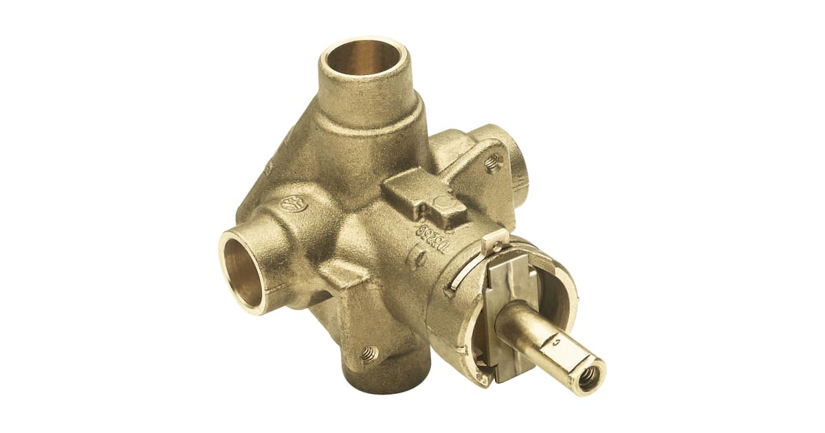 Moen 8370HD 1/2 Inch Sweat (Copper-to-Copper) Posi-Temp Pressure ...