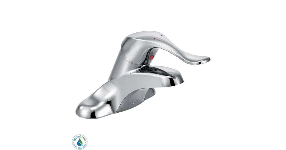 Moen 8400 Single Handle Centerset Bathroom Faucet from the M-BITION ...