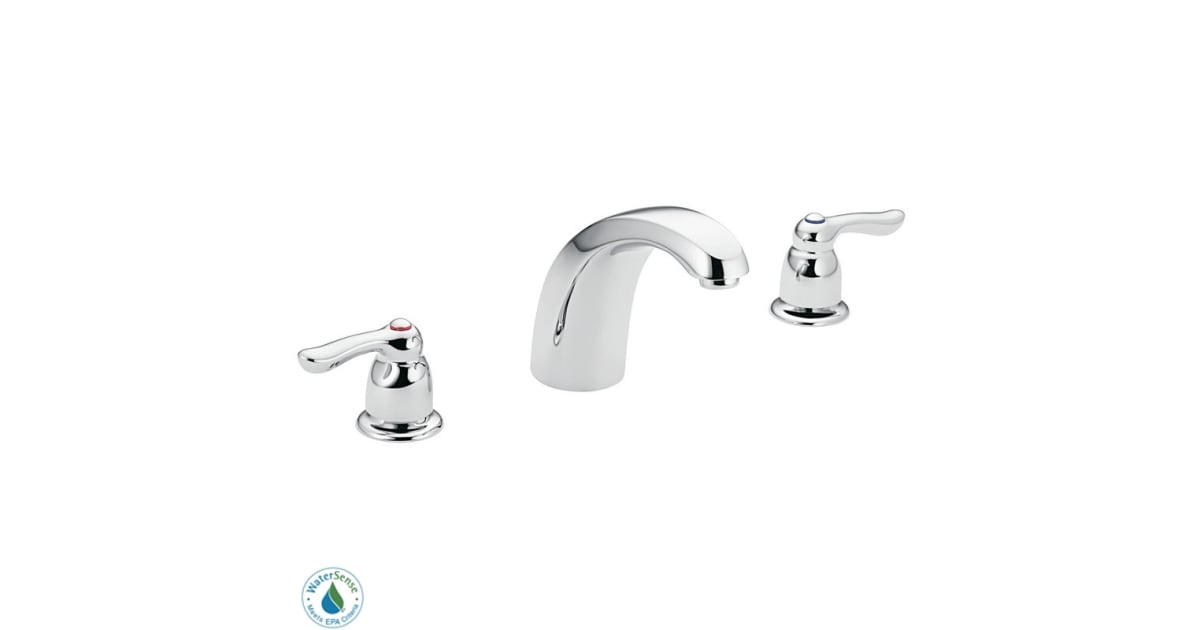 Moen 8924 Double Handle Widespread Bathroom Faucet from the M-BITION ...