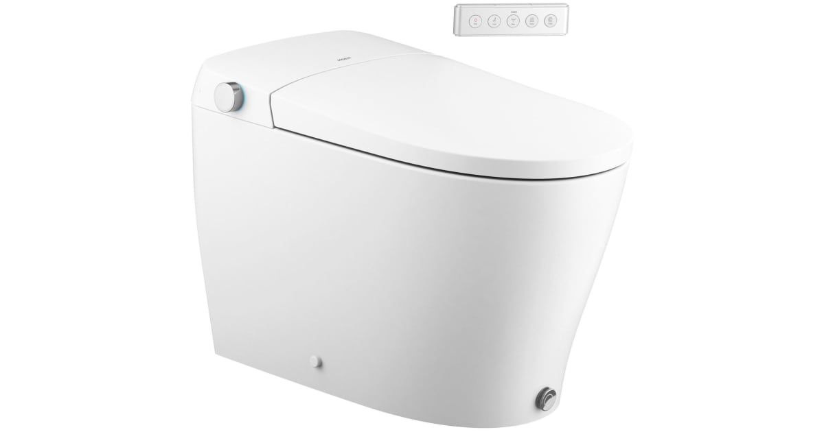 Moen ET2200 5-Series 1 GPF One Piece Elongated Chair Height Toilet with ...