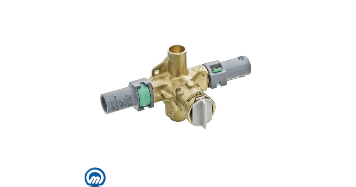 Moen FP62340 1/2 Inch CPVC Posi-Temp Pressure Balancing Rough-In Valve ...