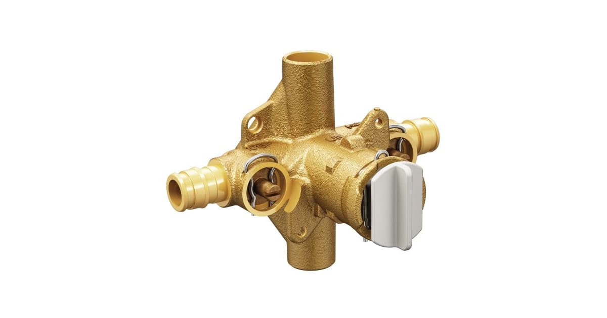 Moen FP62385 POSI-TEMP Pressure Balancing Valve (Bulk Pack of 12 ...
