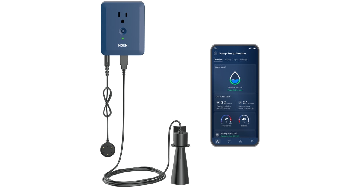 Moen S2000ESUSA Moen Smart Sump Pump Monitor | Ferguson Home