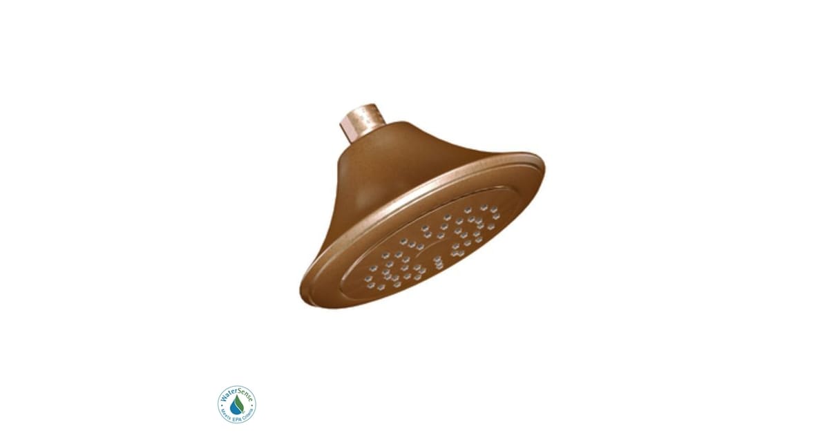 Moen S6335EPAZ 6 1/2" Single Function Shower Head with Eco Performance ...