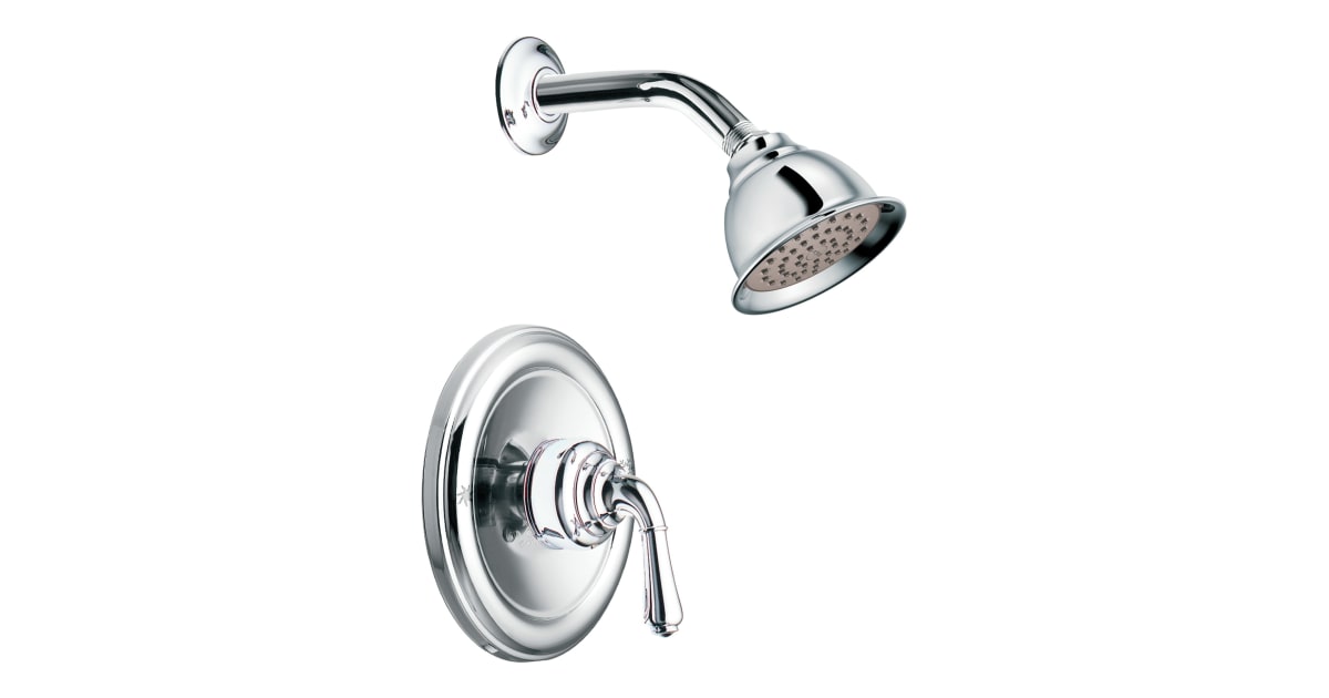 Moen T3124 Single Handle Moentrol Pressure Balanced and Volume Control ...