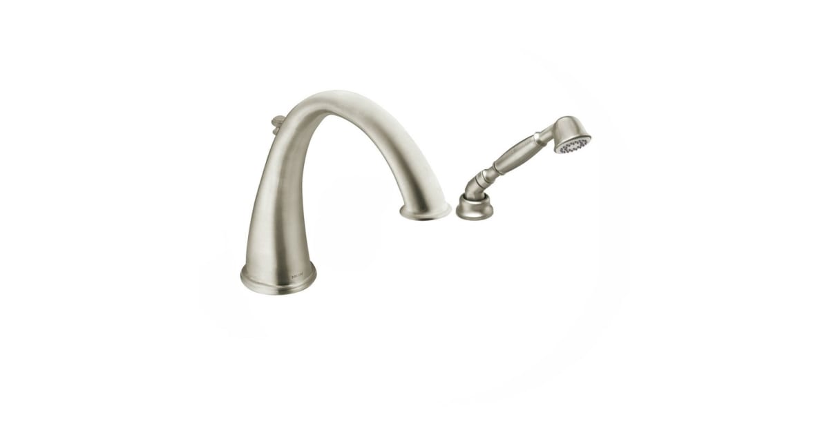 Moen T9212BN-ioDIGITAL-Set Roman Tub Faucet Trim with ioDIGITAL ...