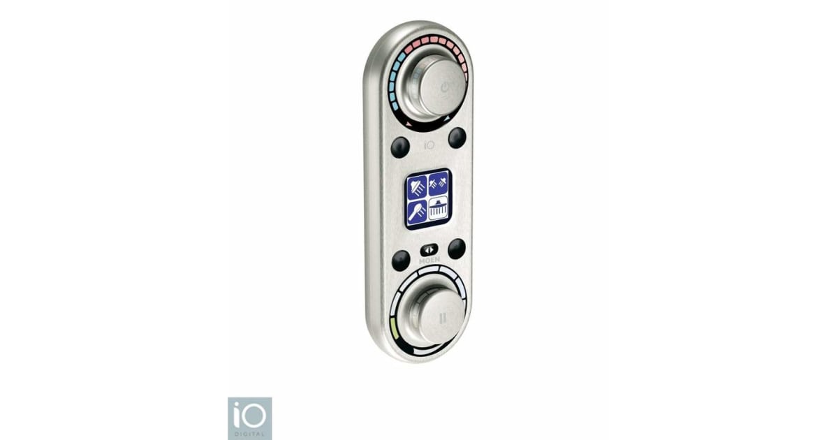 Moen TS3420BN Thermostatic Digital Control Unit with LCD Display from ...