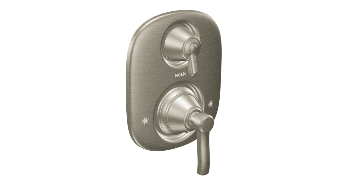 Moen TS4211BN Double Handle Moentrol Pressure Balanced with Volume ...