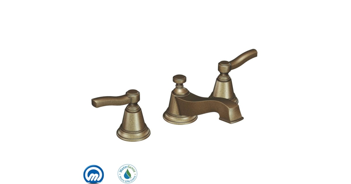 Moen TS6205AZ Double Handle Widespread Bathroom Faucet from the ...