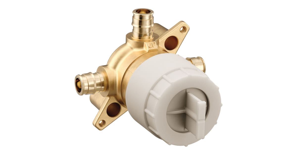 Moen U130CX M-Core 3 Port Pressure Balanced 1/2" Cold Expansion PEX ...