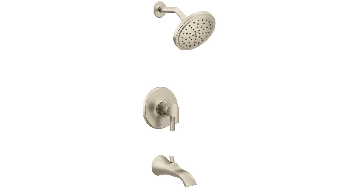 Moen UTS4203EPBN Doux M-CORE 4-Series Tub and Shower Trim Package with ...