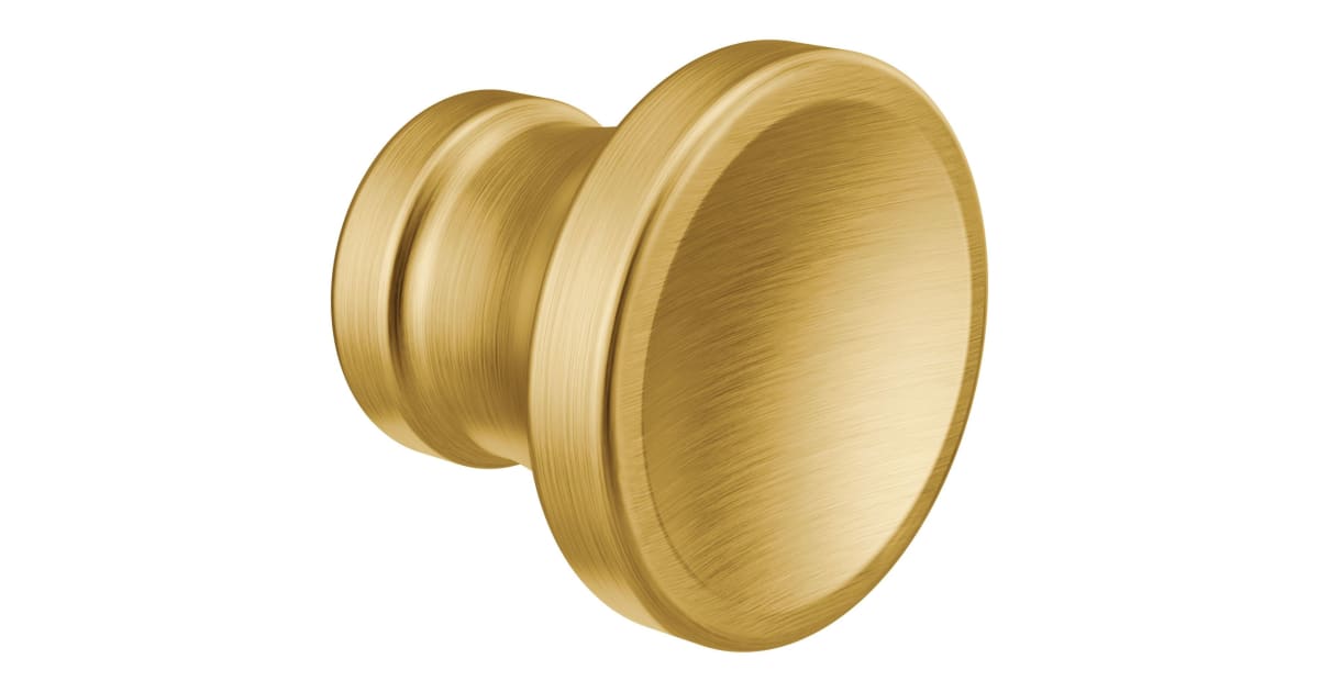Moen YB0505BG Colinet 1 Inch Mushroom Cabinet Knob | Ferguson Home