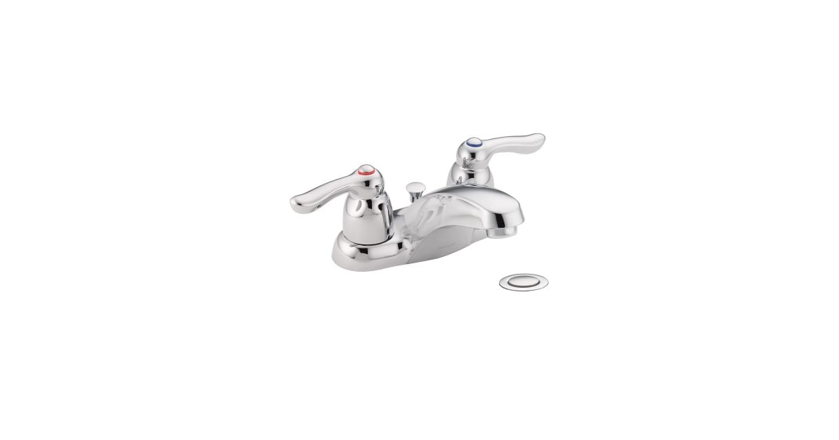 Moen 4925 Double Handle Centerset Bathroom Faucet from the Chateau ...