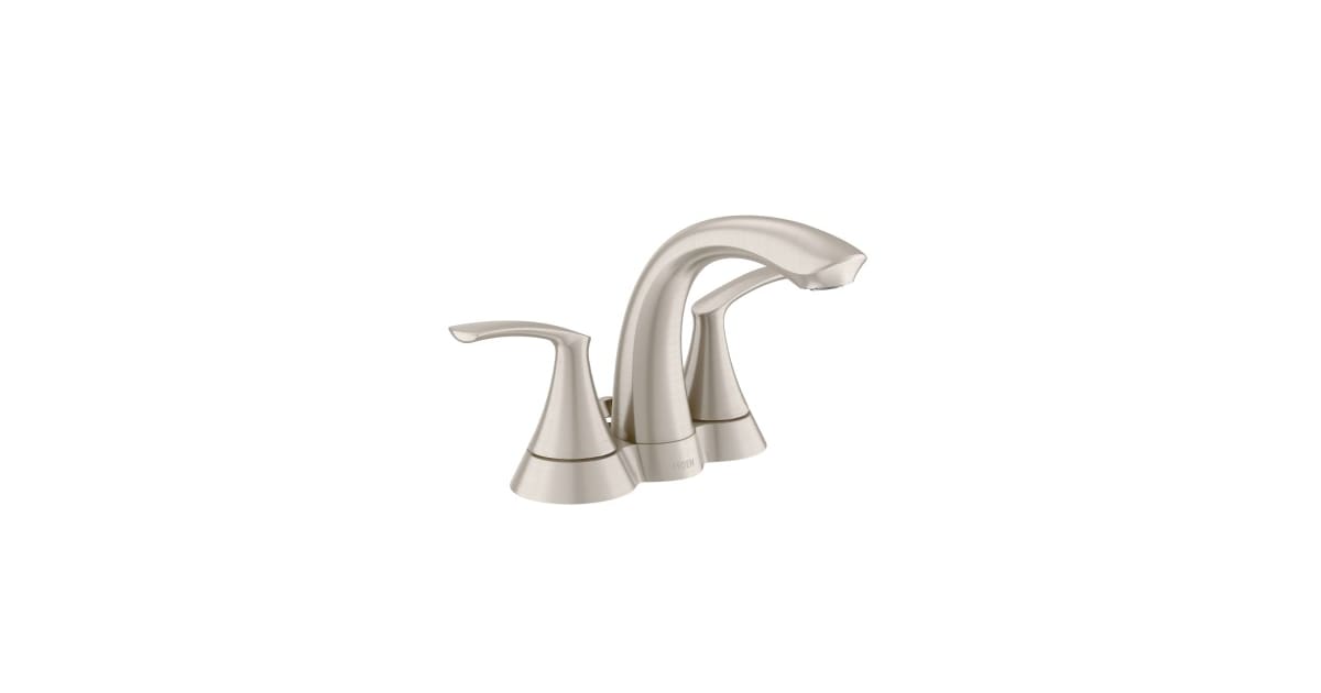 Moen WS84550SRN Darcy 1.2 GPM Double Handle Bathroom Faucet | Ferguson Home
