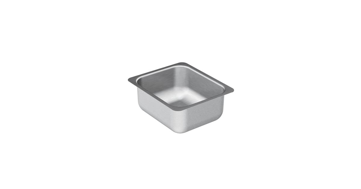 Moen G18450 11" Single Basin Undermount Stainless Steel Bar Sink with ...