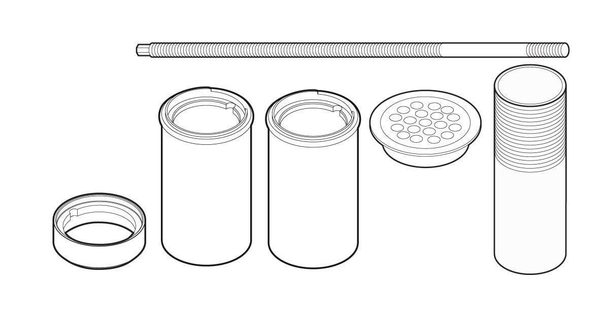 Moen S115BN Extension Kit for Vessel Sink and Faucet | Build.com