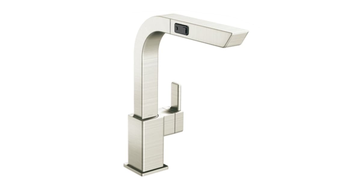 Moen S7597CSL Pullout Spray High-Arc Kitchen Faucet from the 90 Degree ...