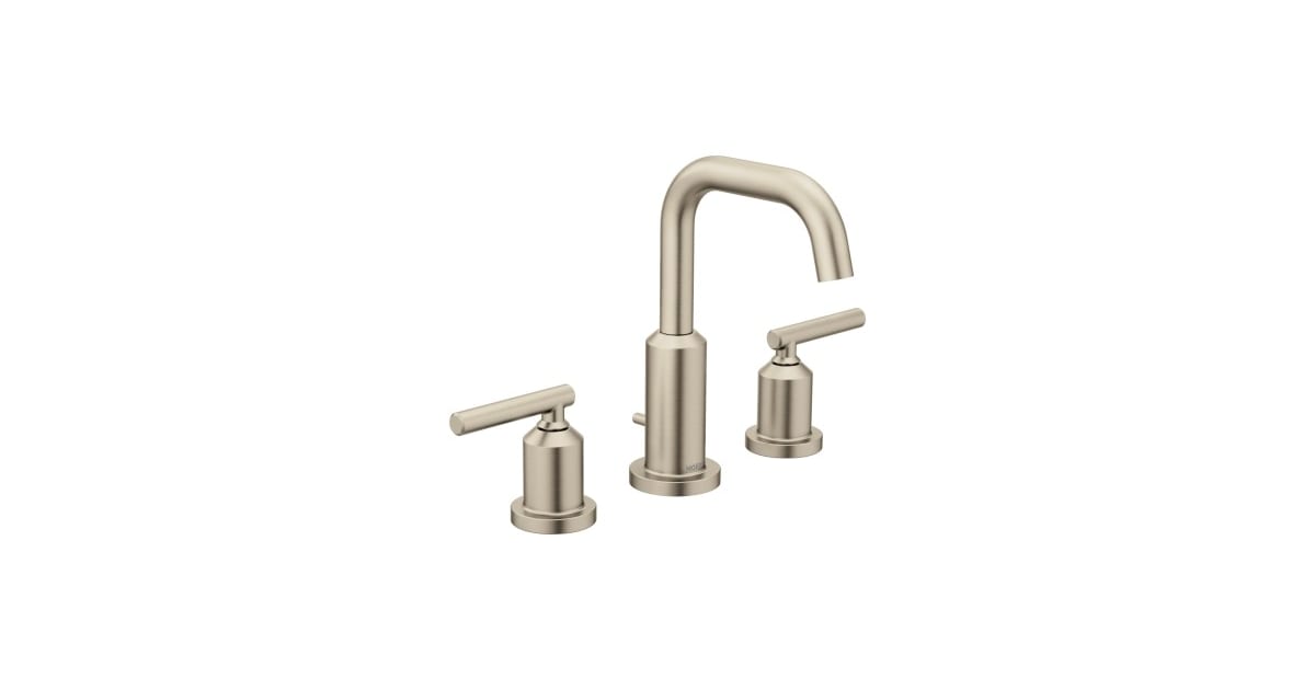 Moen T6142BN Gibson Widespread Bathroom Sink Faucet Build