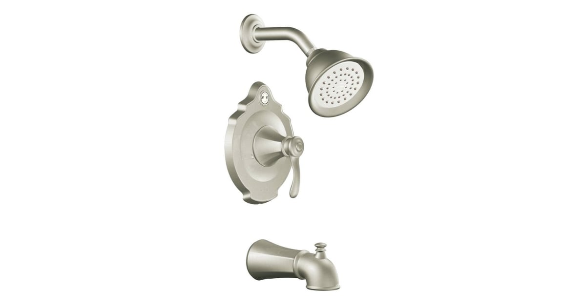 Moen T2606BN Moentrol Pressure Balanced Tub and Shower Trim with 2.5 ...