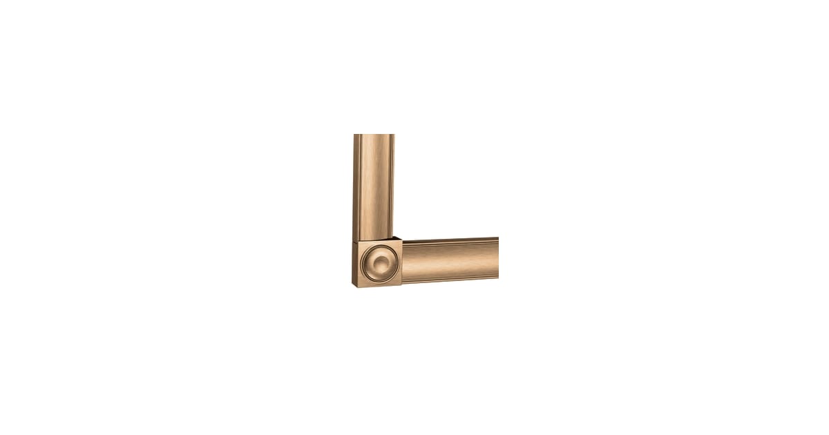 Moen CSIMS2048BB 4ft. Decorative Frame Straight Piece from Mirrorscapes ...