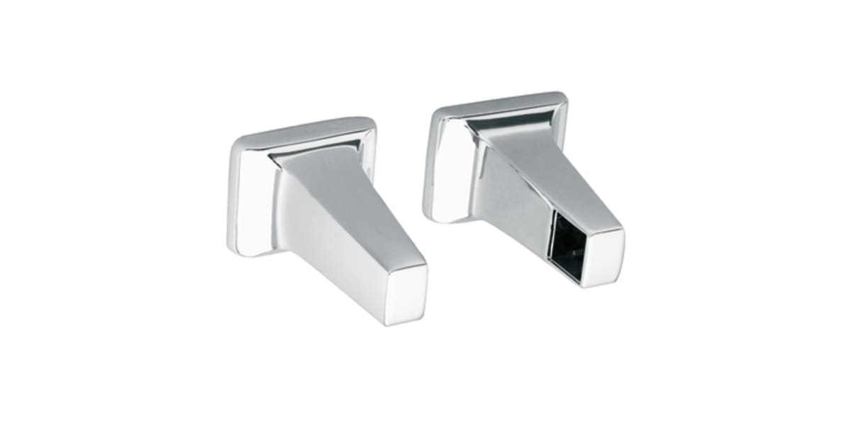Moen P5100 3/4" Square Towel Bar Posts Pair from the Donner ...