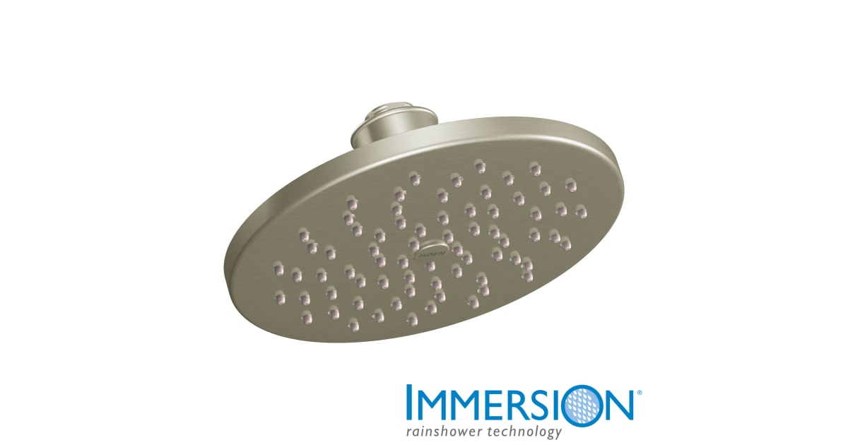 Moen S6360BN 8" Rainshower Head | Ferguson Home