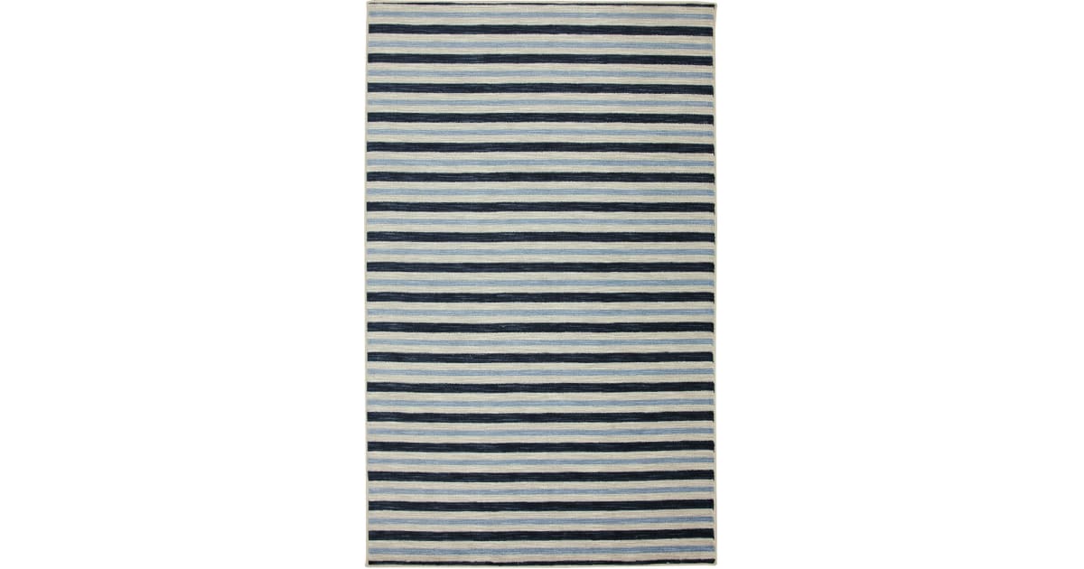 Mohawk Home 12337 439 060096 AC Monterey Stripe 5' x 8' Nautical ...