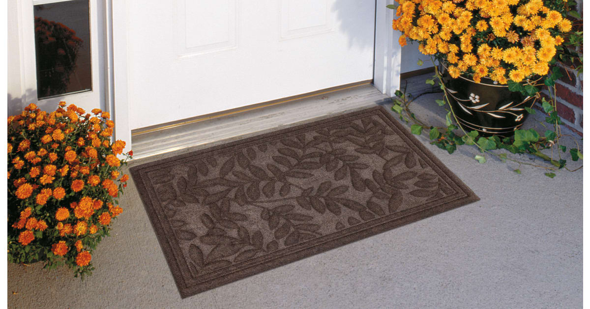 Mohawk Home B1000 10890 018030 1-1/2' x 2-1/2' Polyester Botanical ...